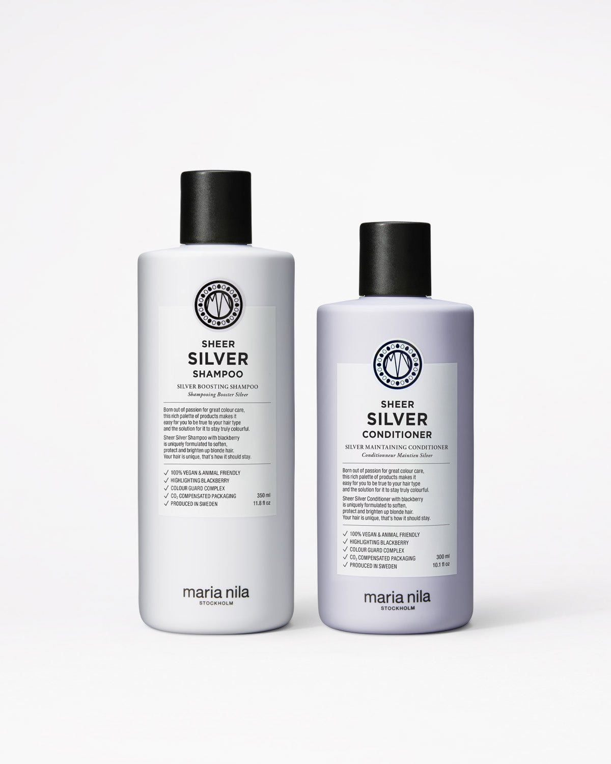 Sheer Silver Shampoo + Conditioner Duo